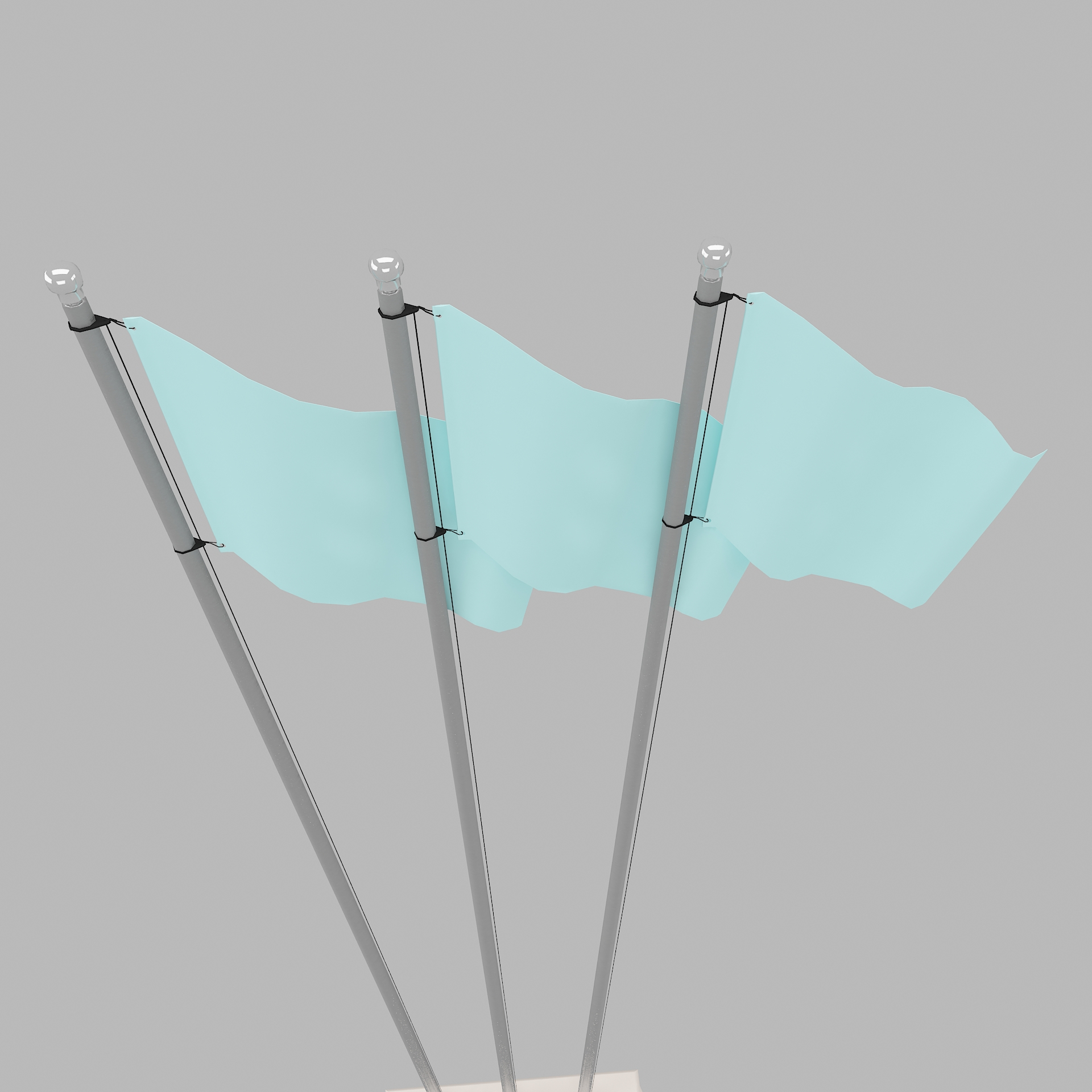 modelo 3d asta de bandera - TurboSquid 1691425