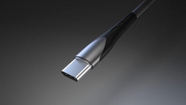 USB Type-C 数据线3D模型 - TurboSquid 1704367