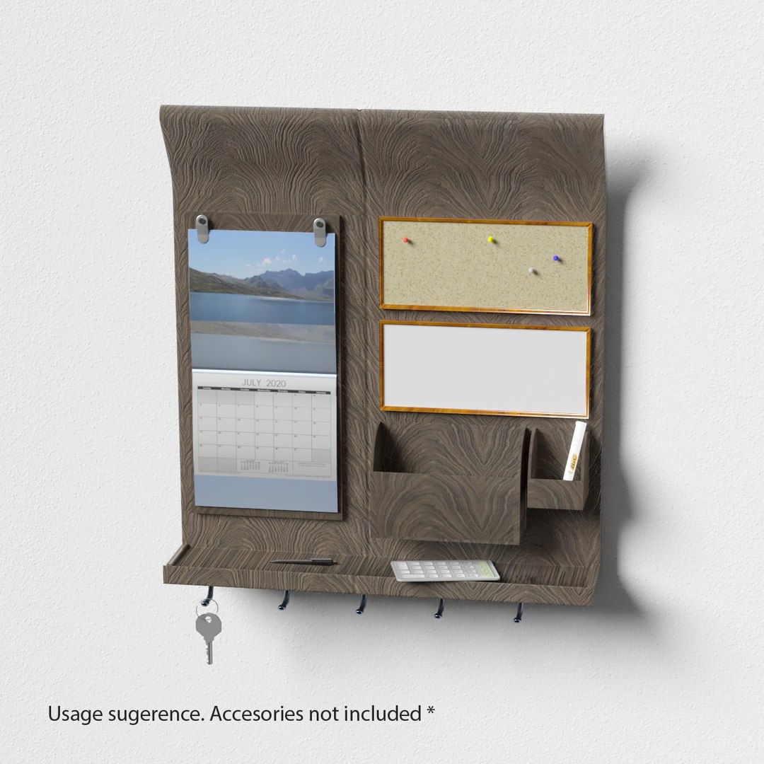 3D Model Wooden Hanging Wall - TurboSquid 1597821