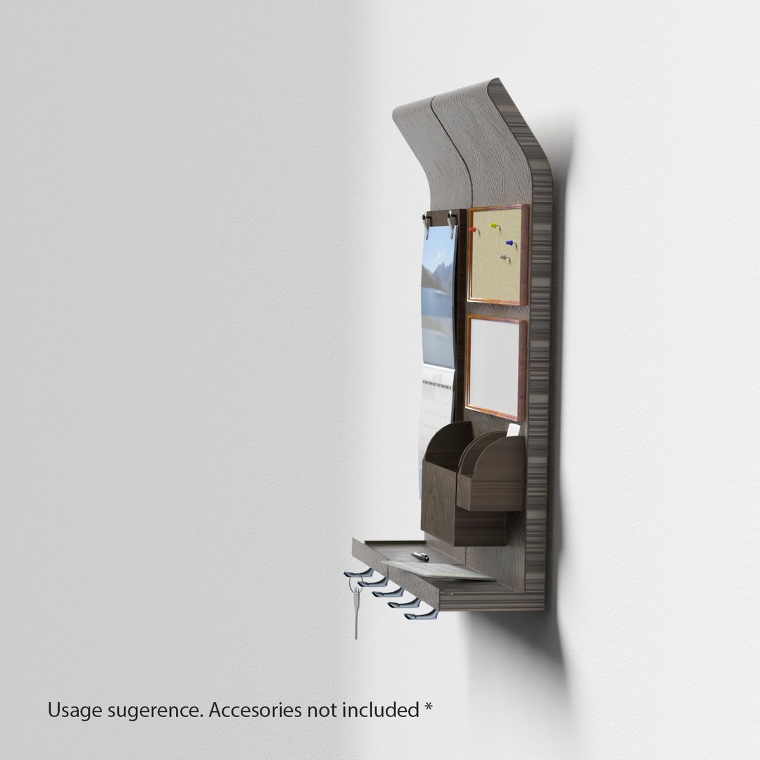 3D Model Wooden Hanging Wall - TurboSquid 1597821