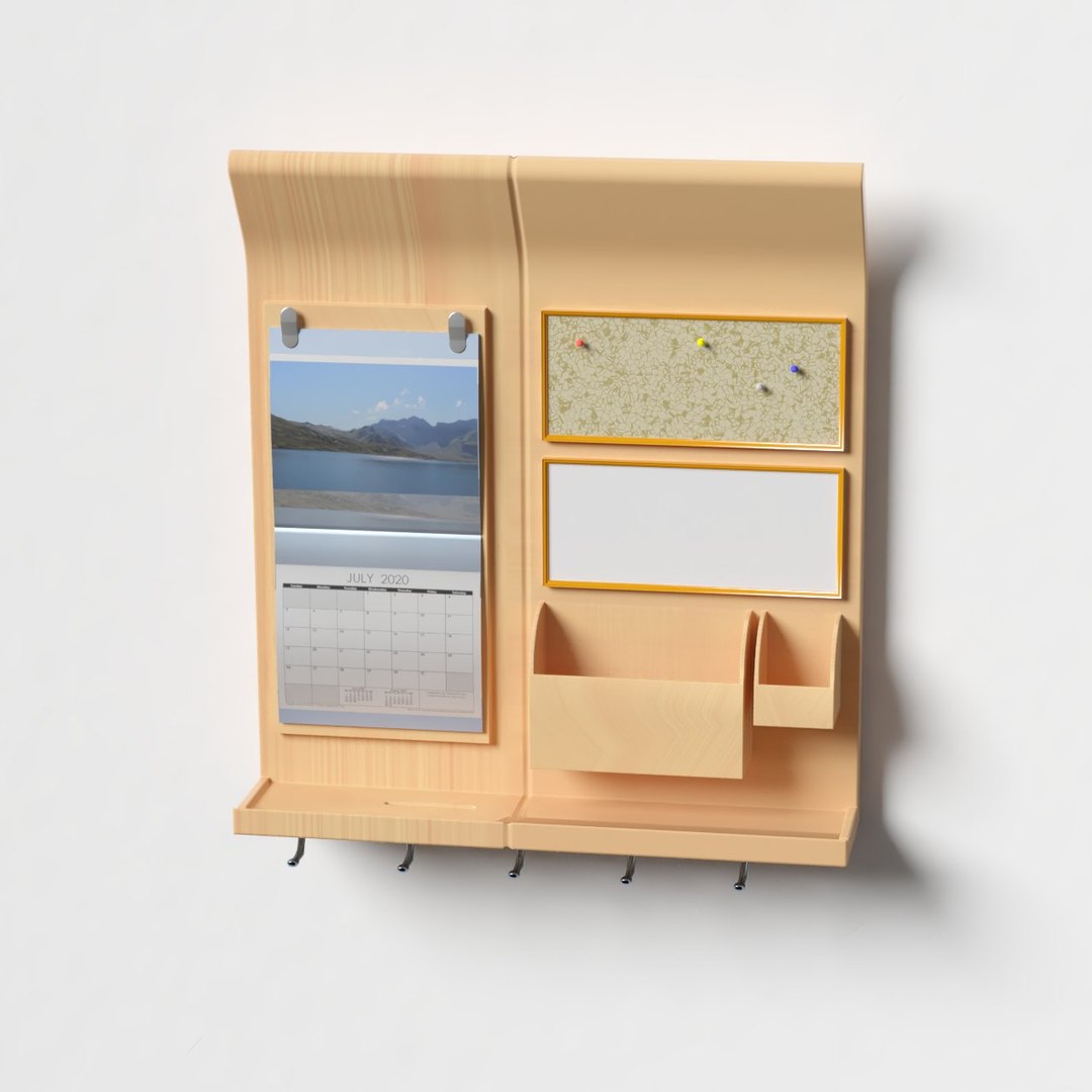 3D Model Wooden Hanging Wall - TurboSquid 1597821