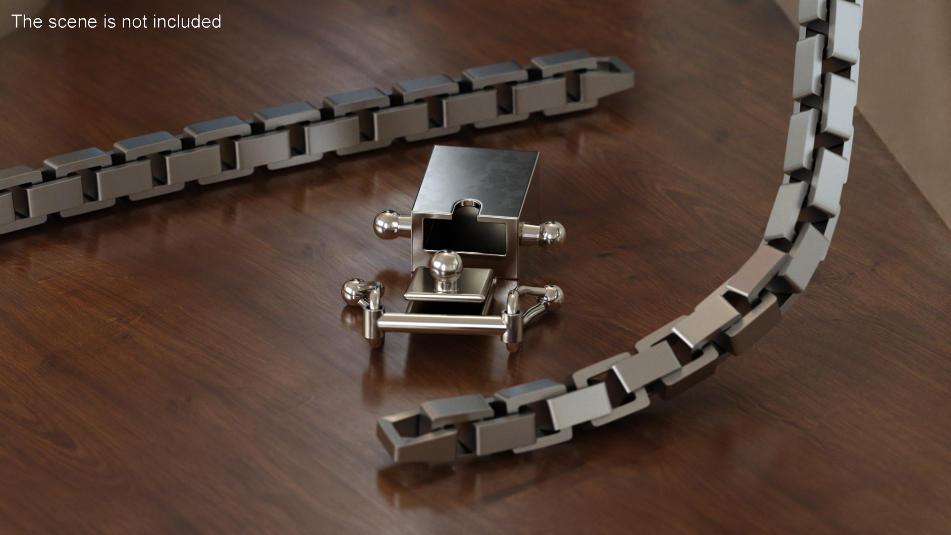 Silver Open Box Clasp 3D - TurboSquid 2123543