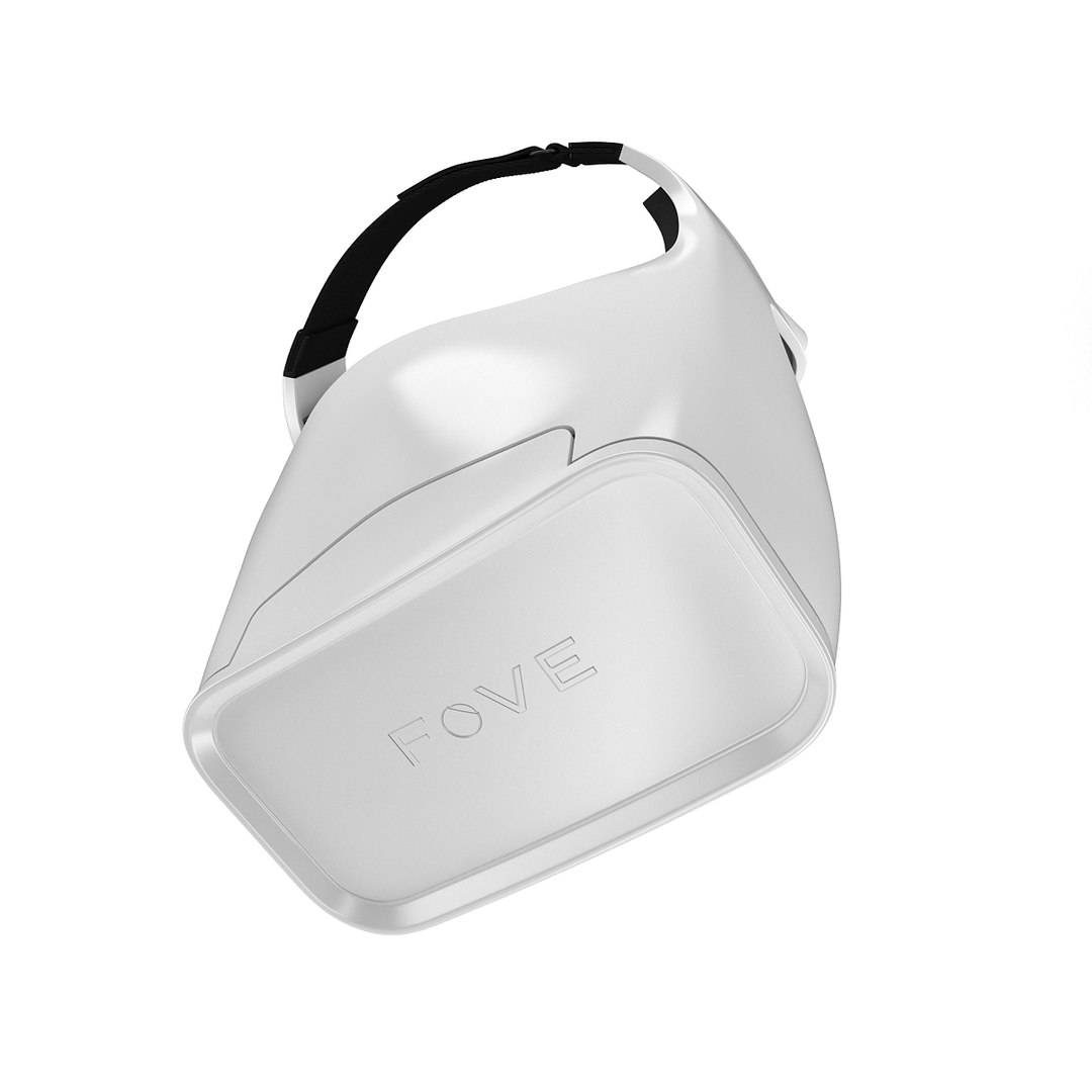 Headset Fove Vr 3d Model