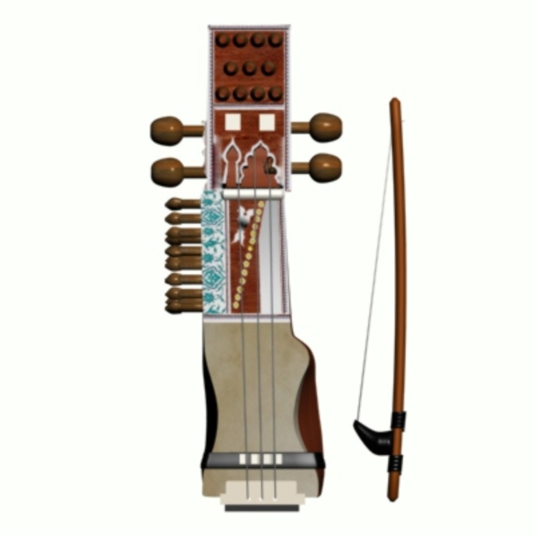 Eastern Sarangi 3d Max