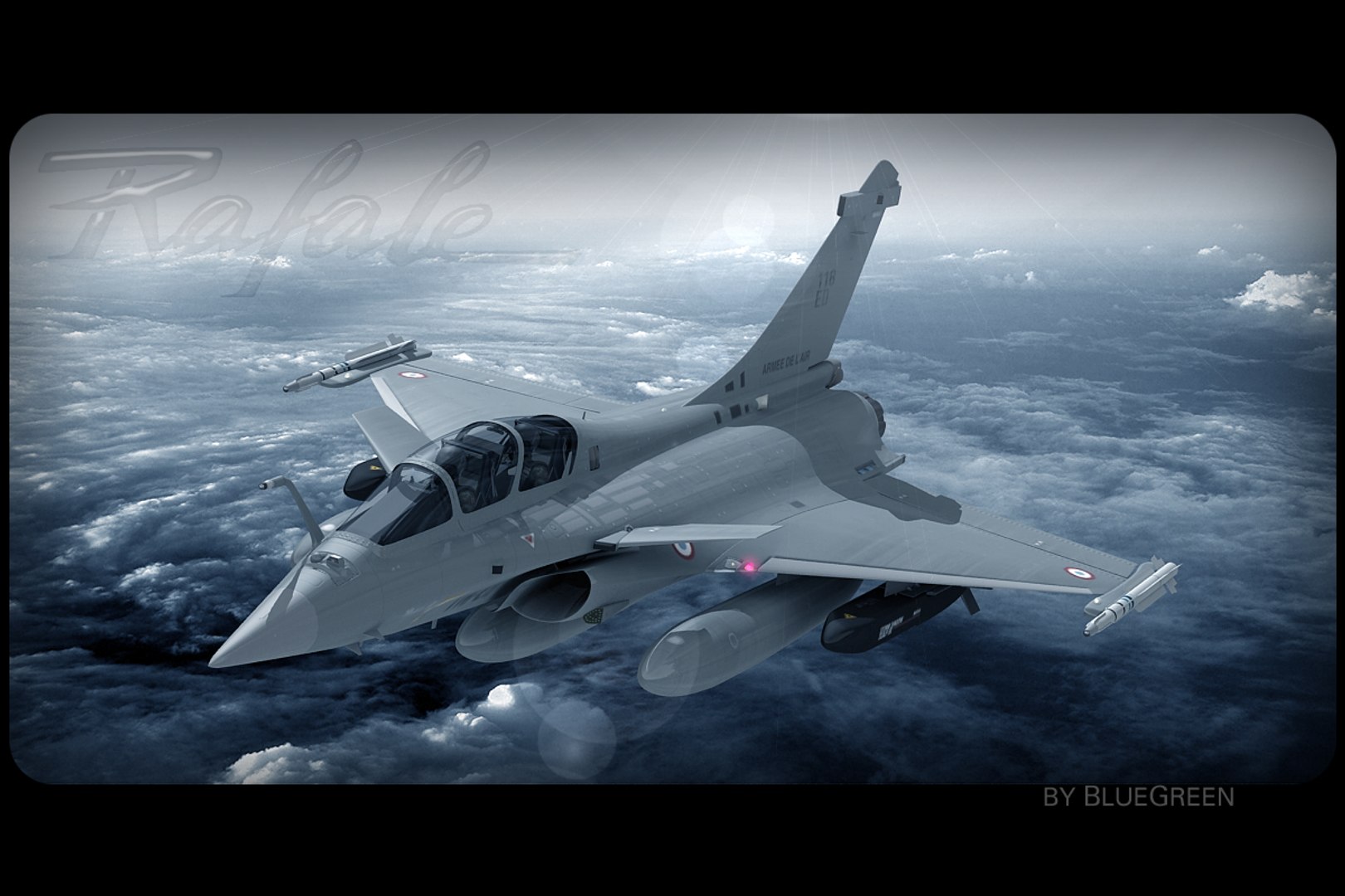 3dsmax Dassault Rafale Fighter Cockpit