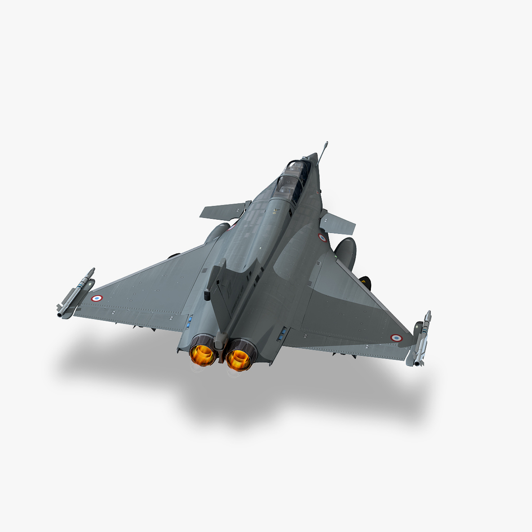 3dsmax Dassault Rafale Fighter Cockpit
