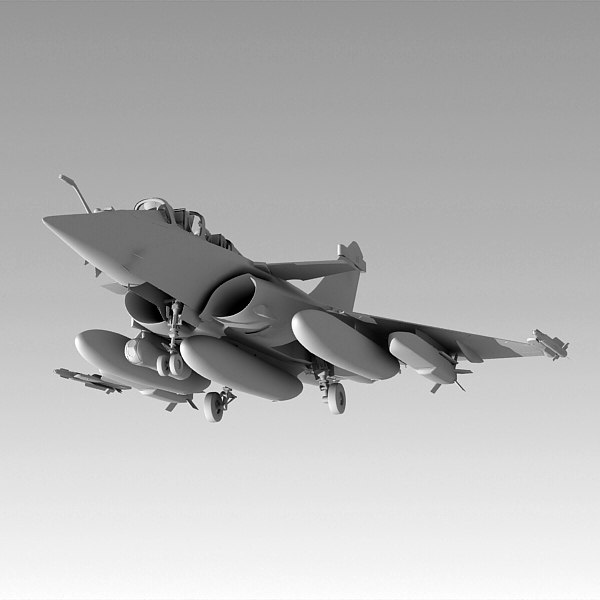 modelo 3d Rafale - TurboSquid 599675