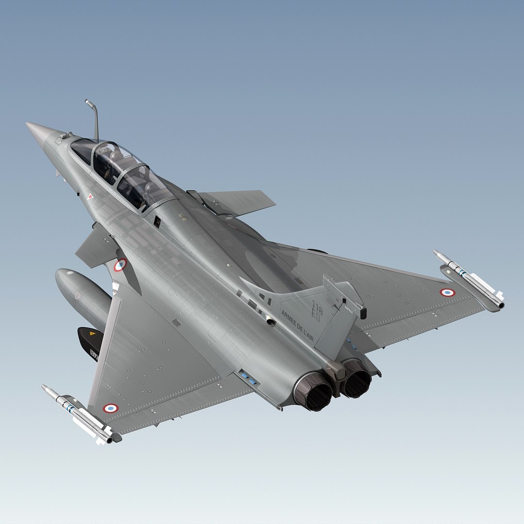 3dsmax dassault rafale fighter cockpit