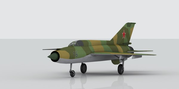 3d mig 21 italia
