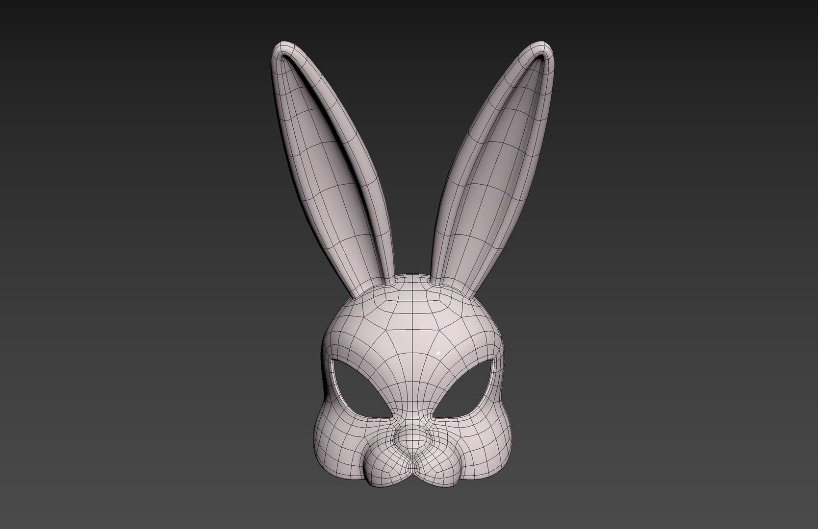 3D Rabbit Mask model - TurboSquid 1747882