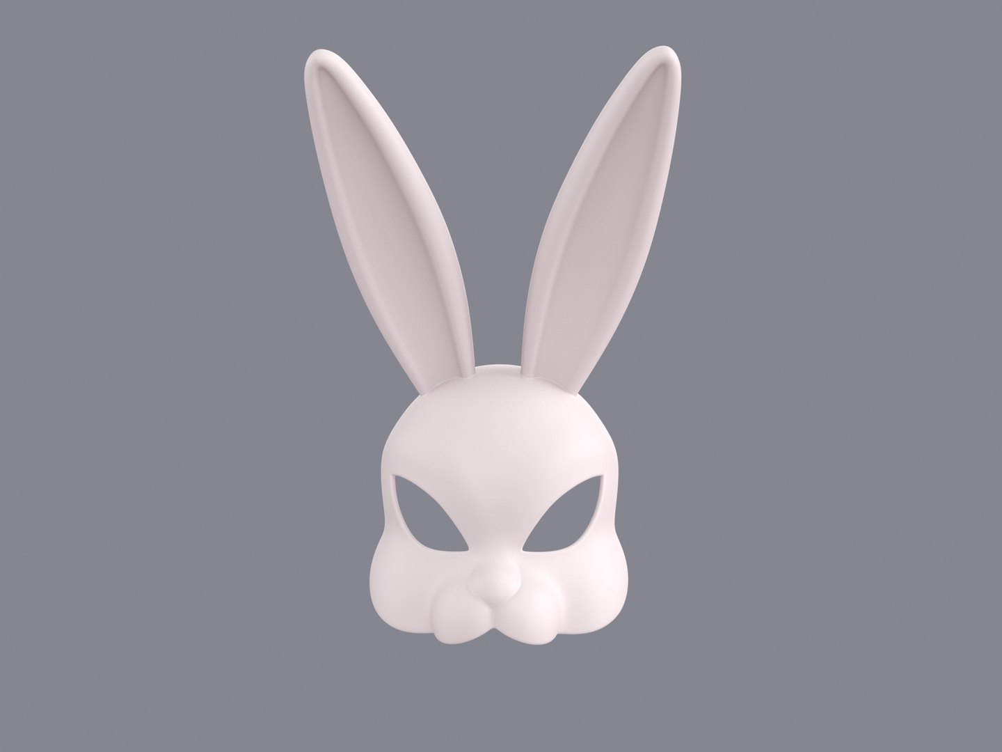 3D Rabbit Mask Model - TurboSquid 1747882