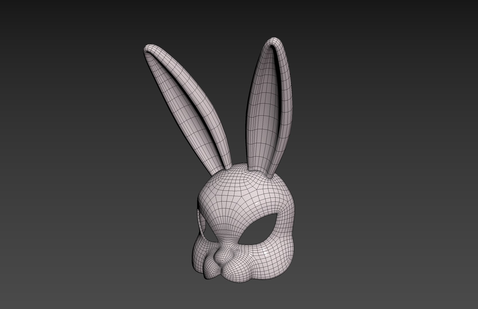 3D Rabbit Mask model - TurboSquid 1747882