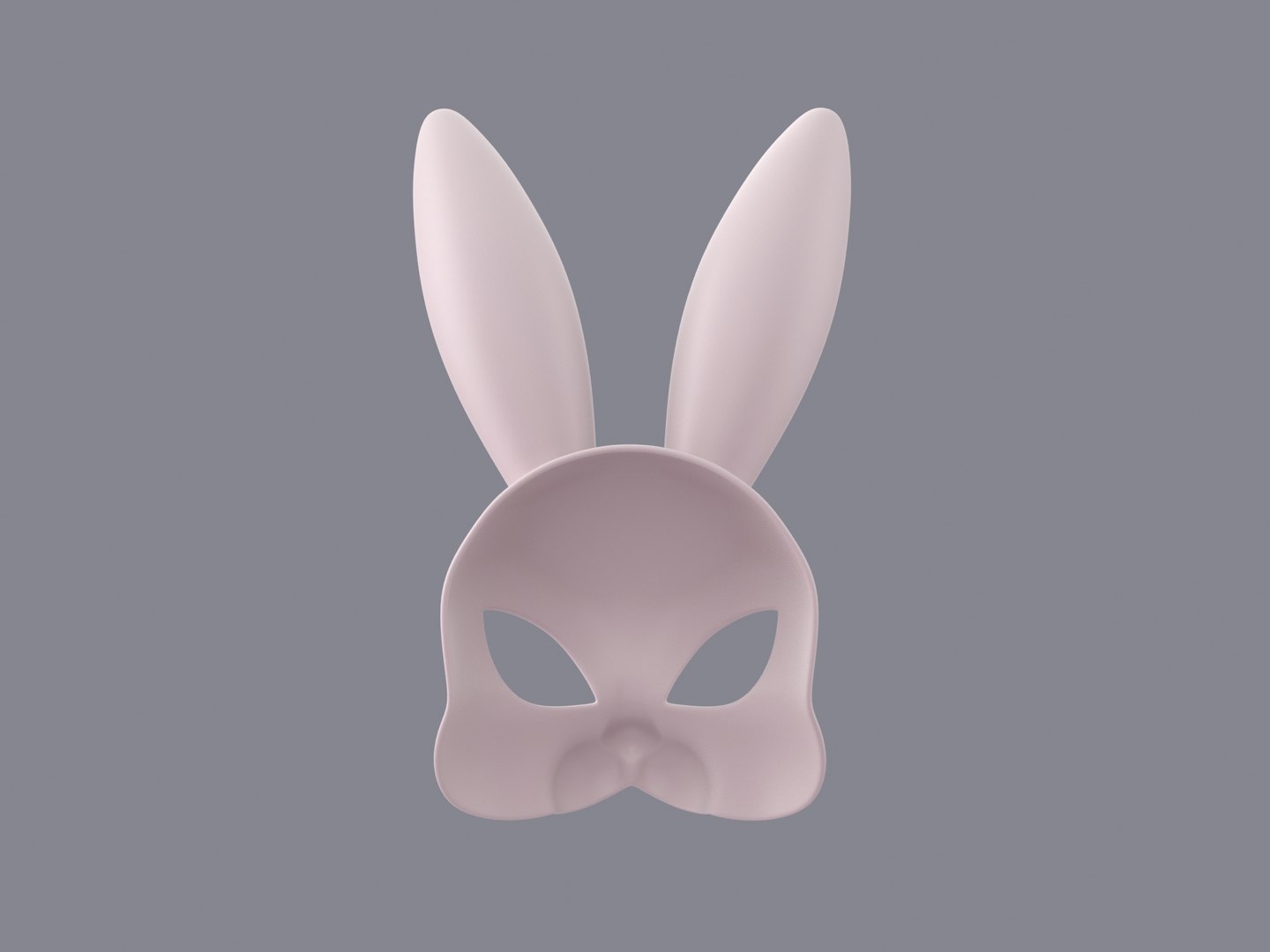 3D Rabbit Mask Model - TurboSquid 1747882