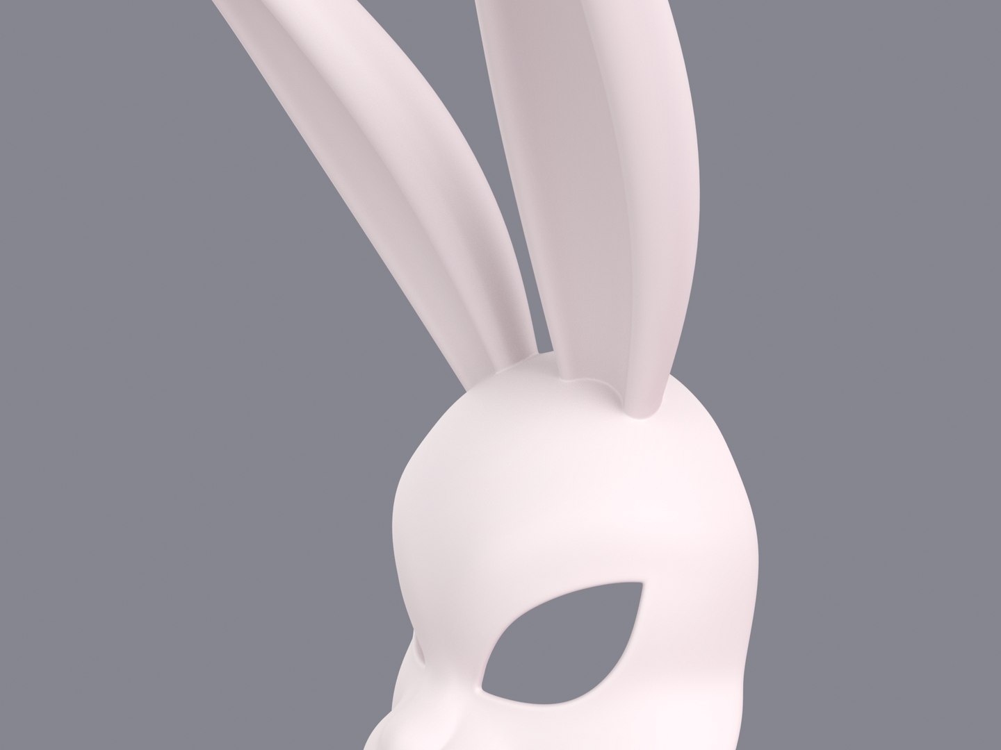 3D Rabbit Mask Model - TurboSquid 1747882