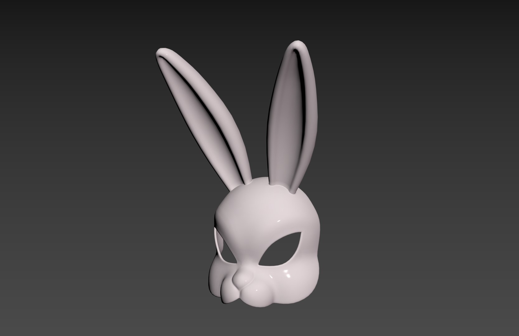 3D Rabbit Mask Model - TurboSquid 1747882