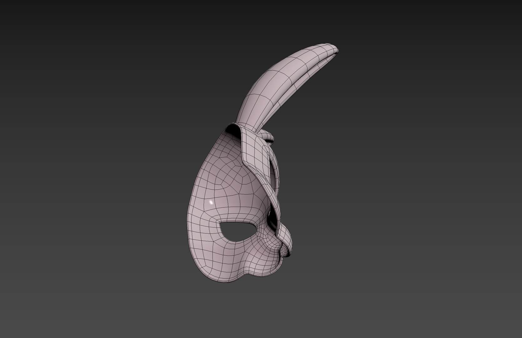 3D Rabbit Mask model - TurboSquid 1747882