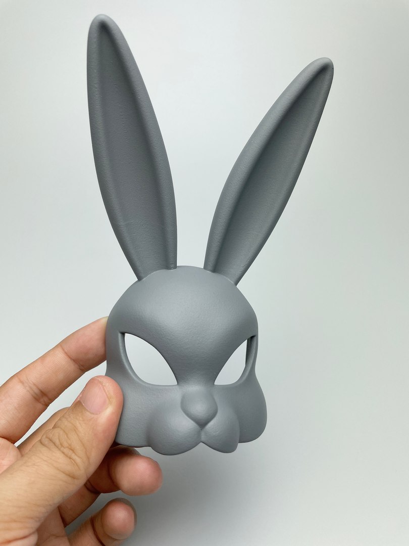 3D Rabbit Mask Model - TurboSquid 1747882