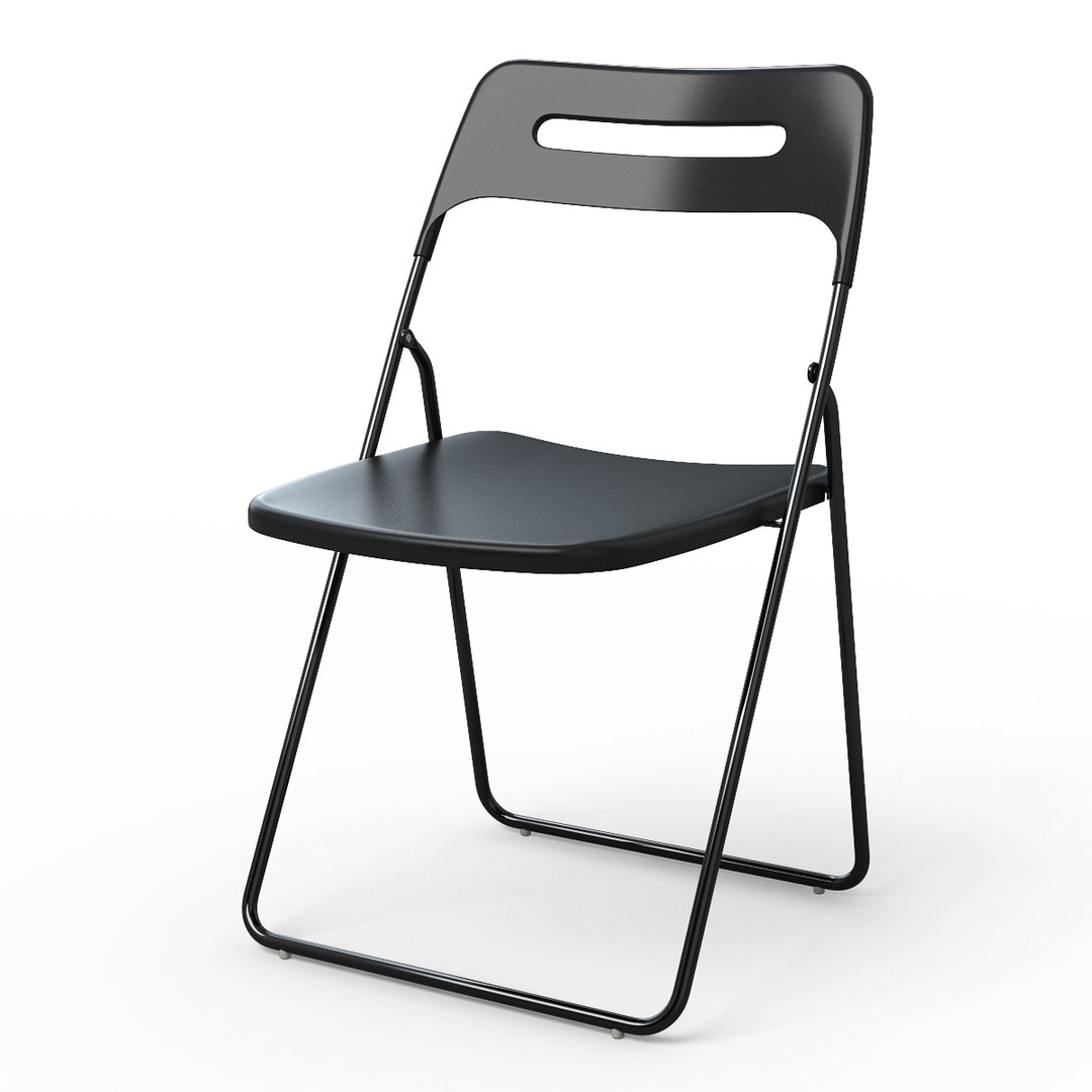 3d Nisse Folding Dining Chair Model