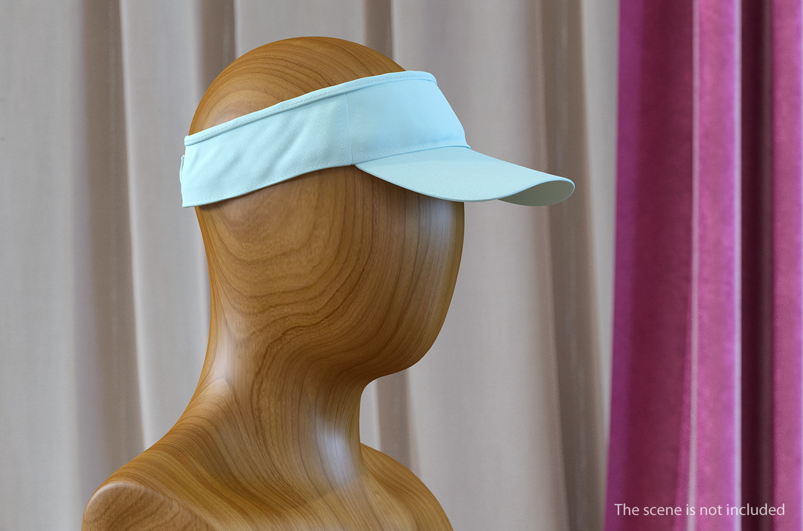 3D model sun visor cap fur - TurboSquid 1395365