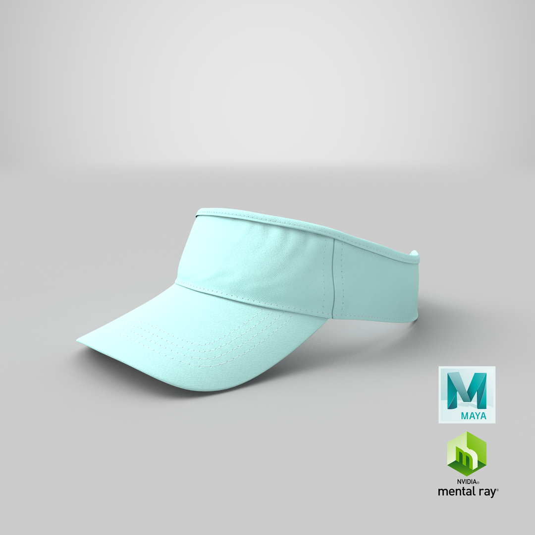3D model sun visor cap fur - TurboSquid 1395365