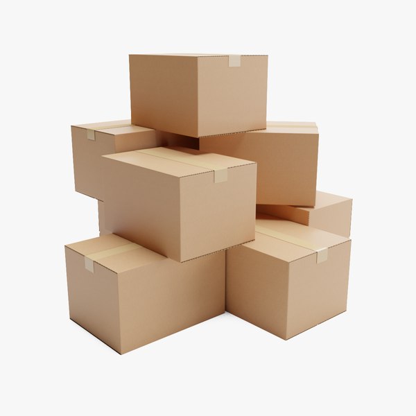 Cardboard Box Blender Models for Download | TurboSquid