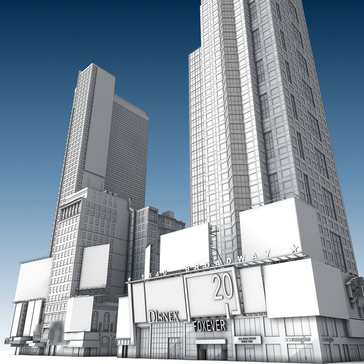 Square 2 3D model - TurboSquid 1382202