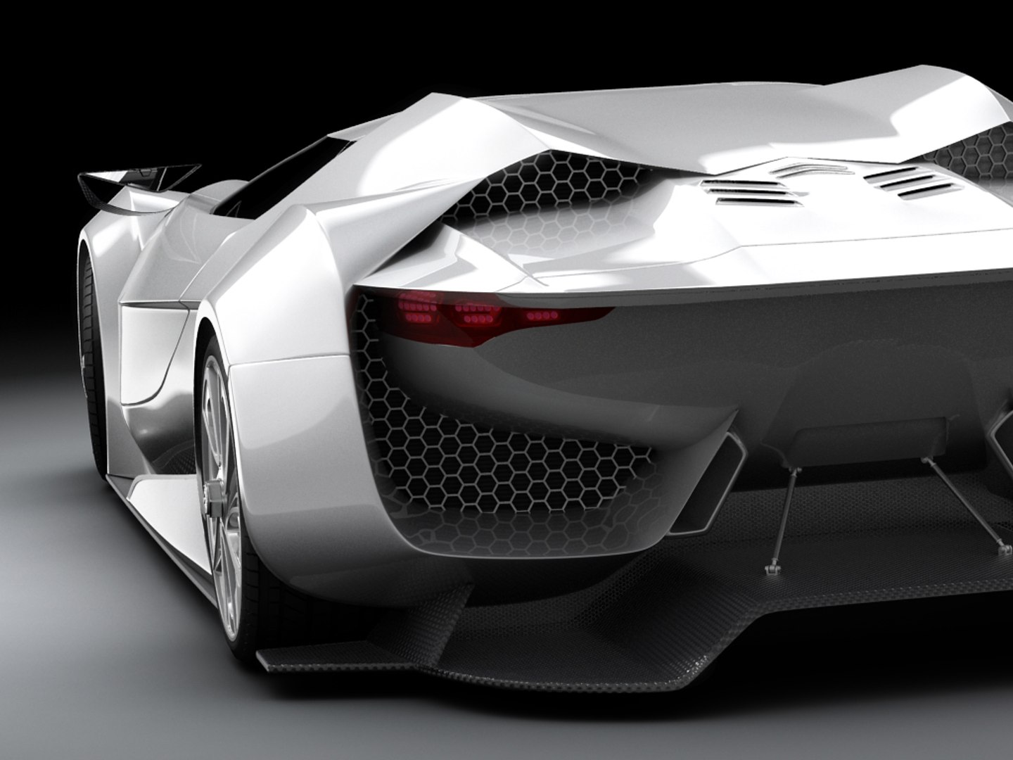 3d Model Citroen Concept