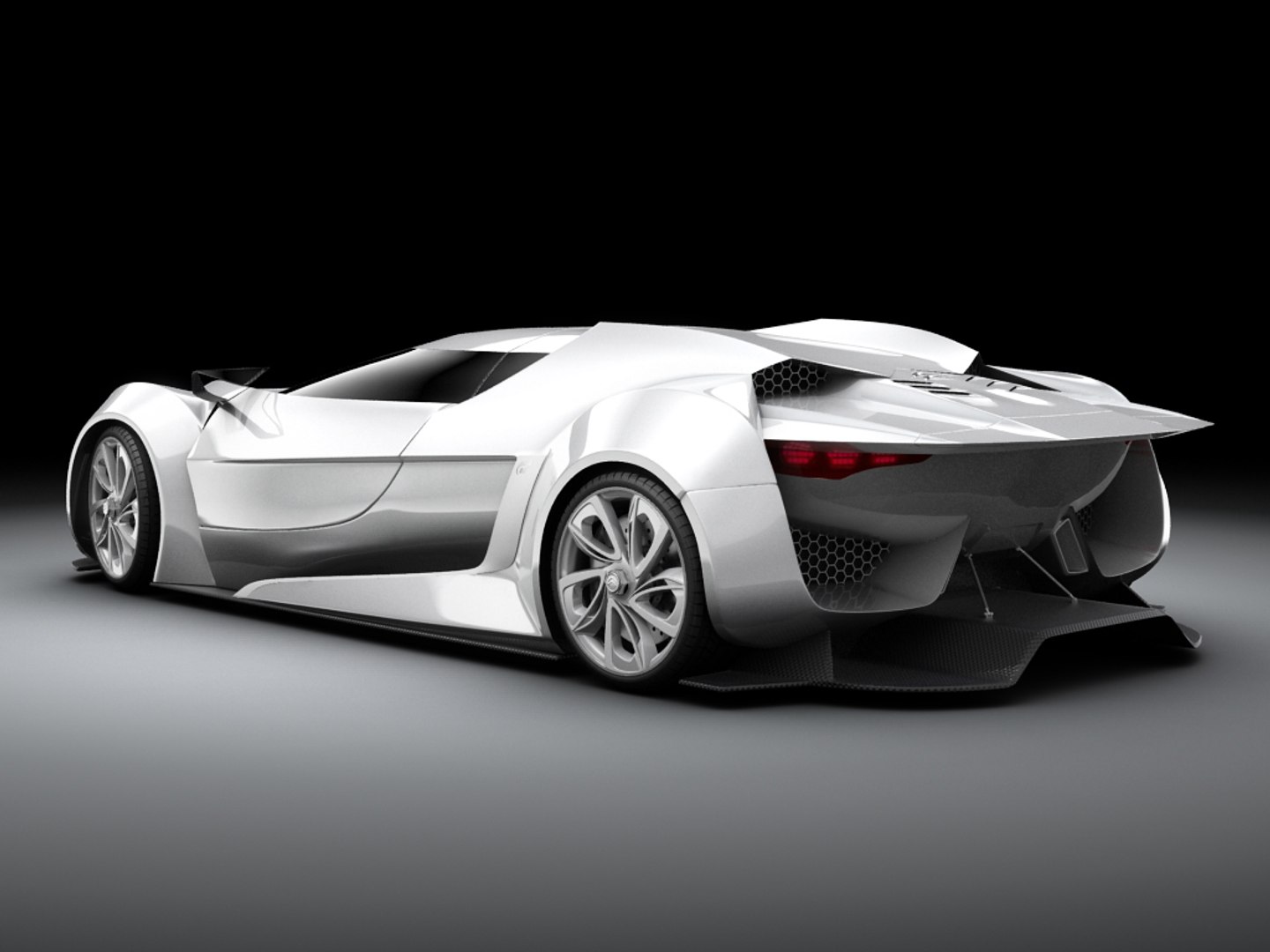3d Model Citroen Concept