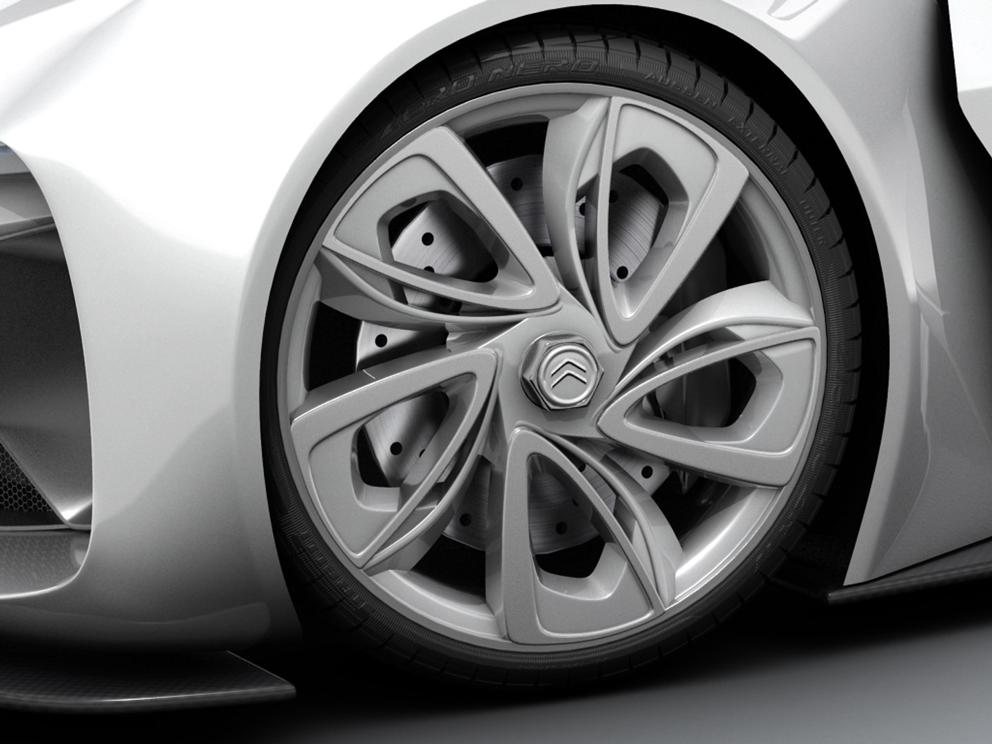 3d Model Citroen Concept