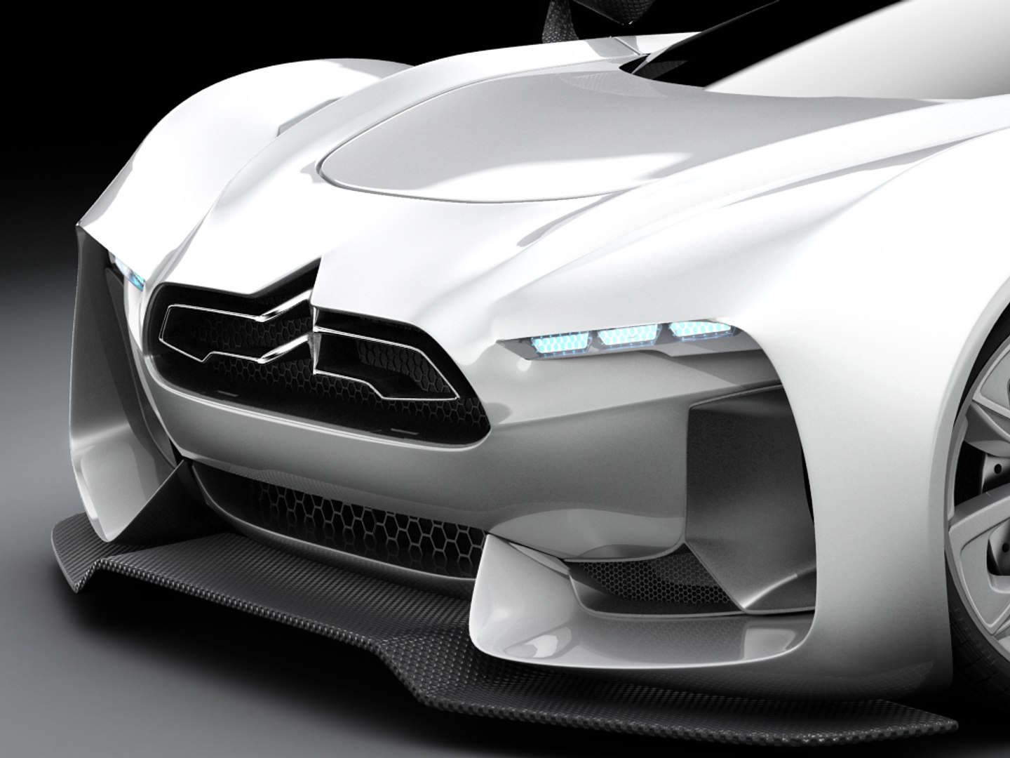 3d Model Citroen Concept