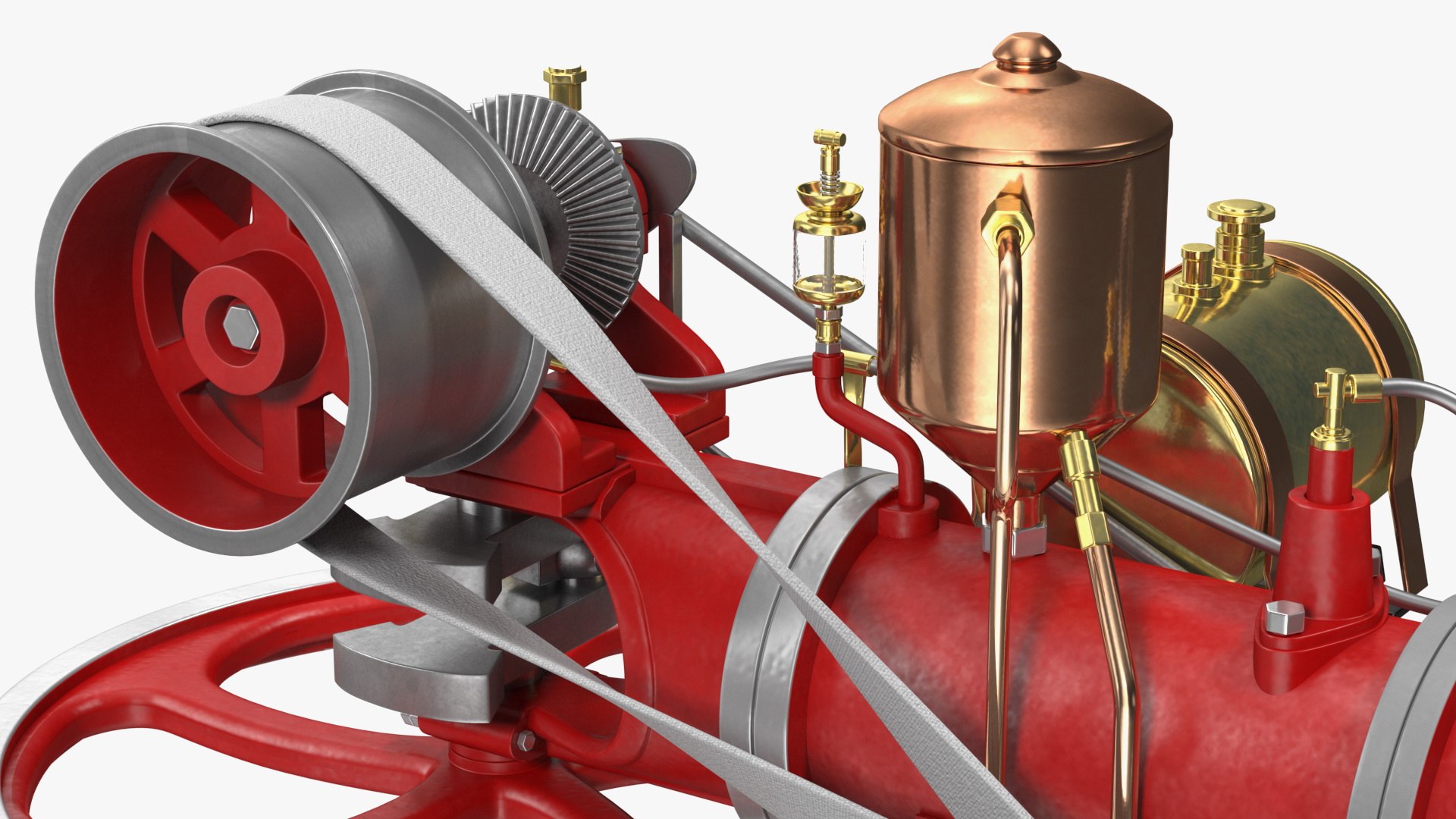 Two-stroke piston engine 3D model - TurboSquid 1508960