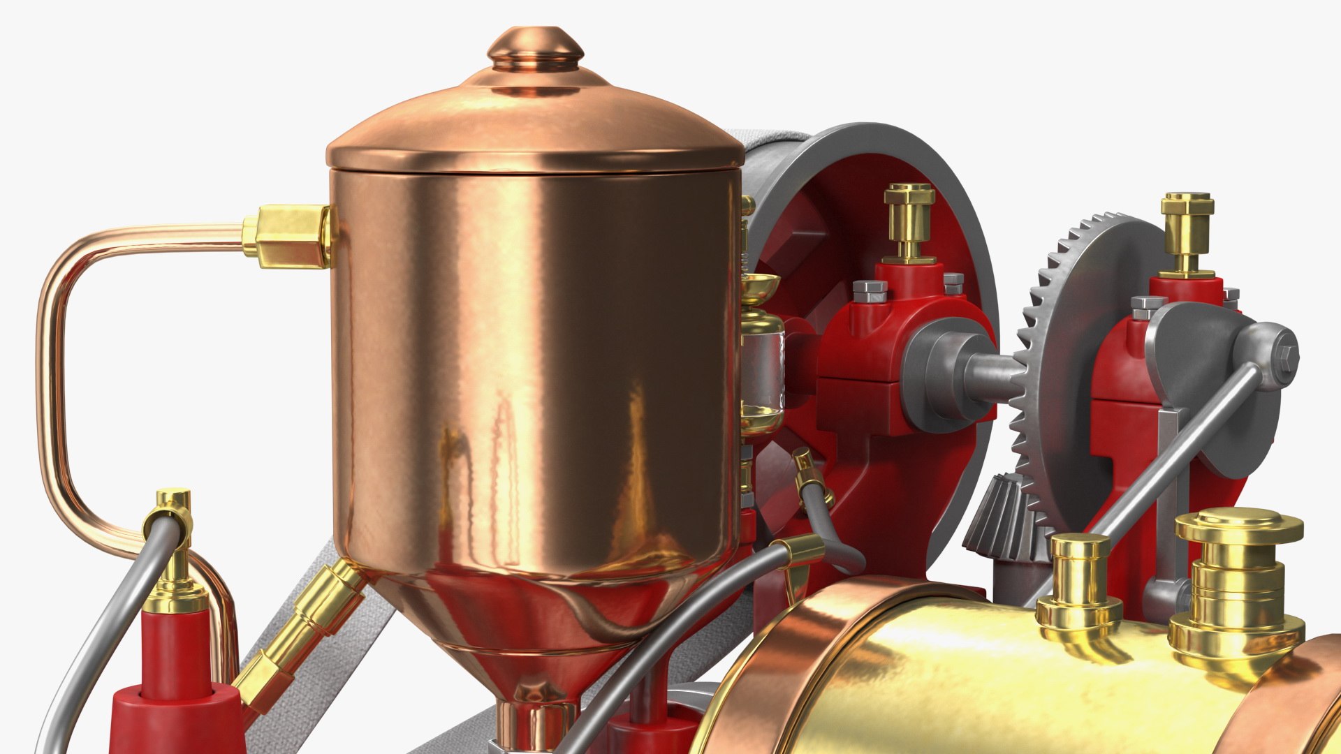 Two-stroke piston engine 3D model - TurboSquid 1508960