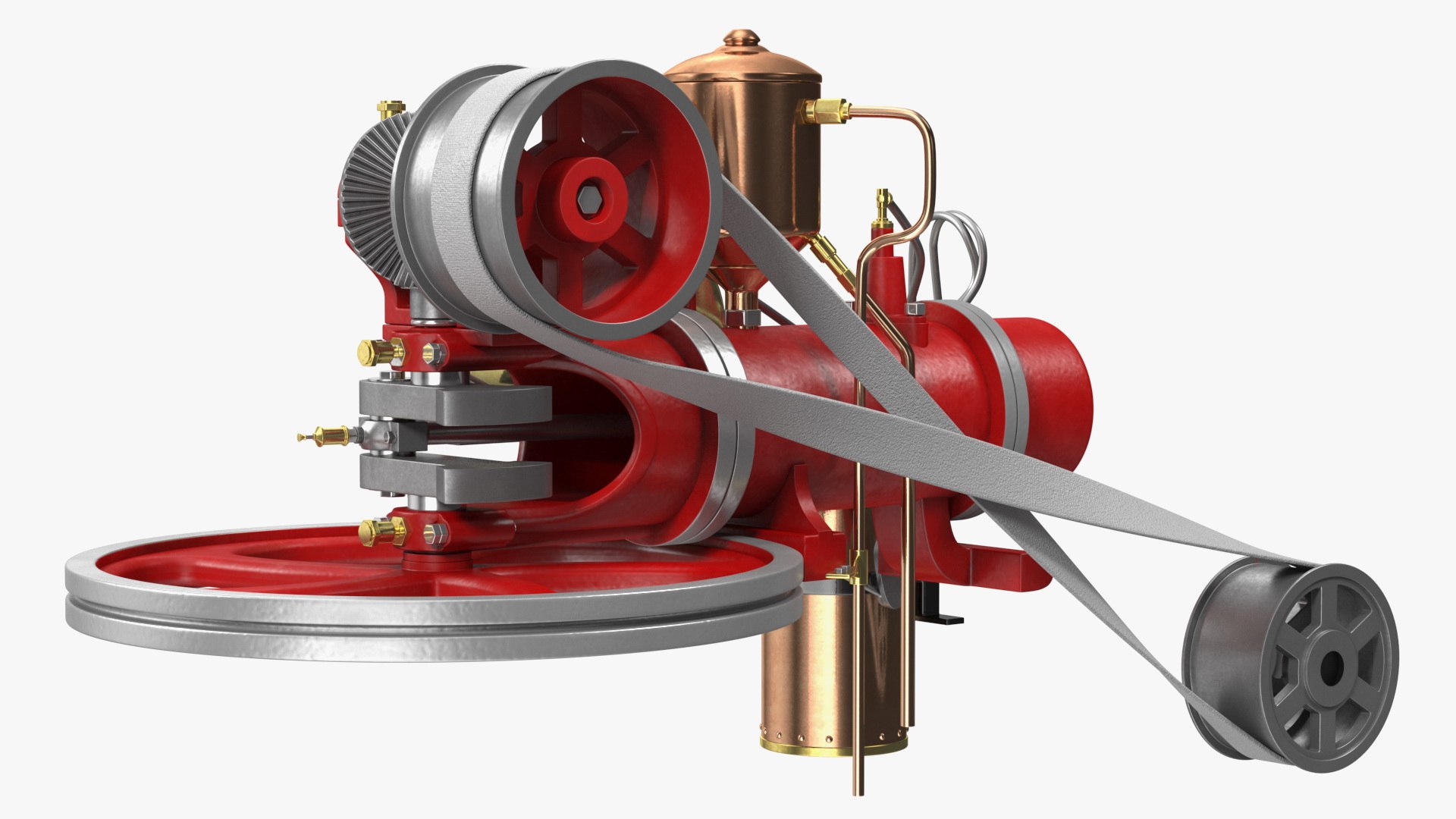 Two-stroke piston engine 3D model - TurboSquid 1508960