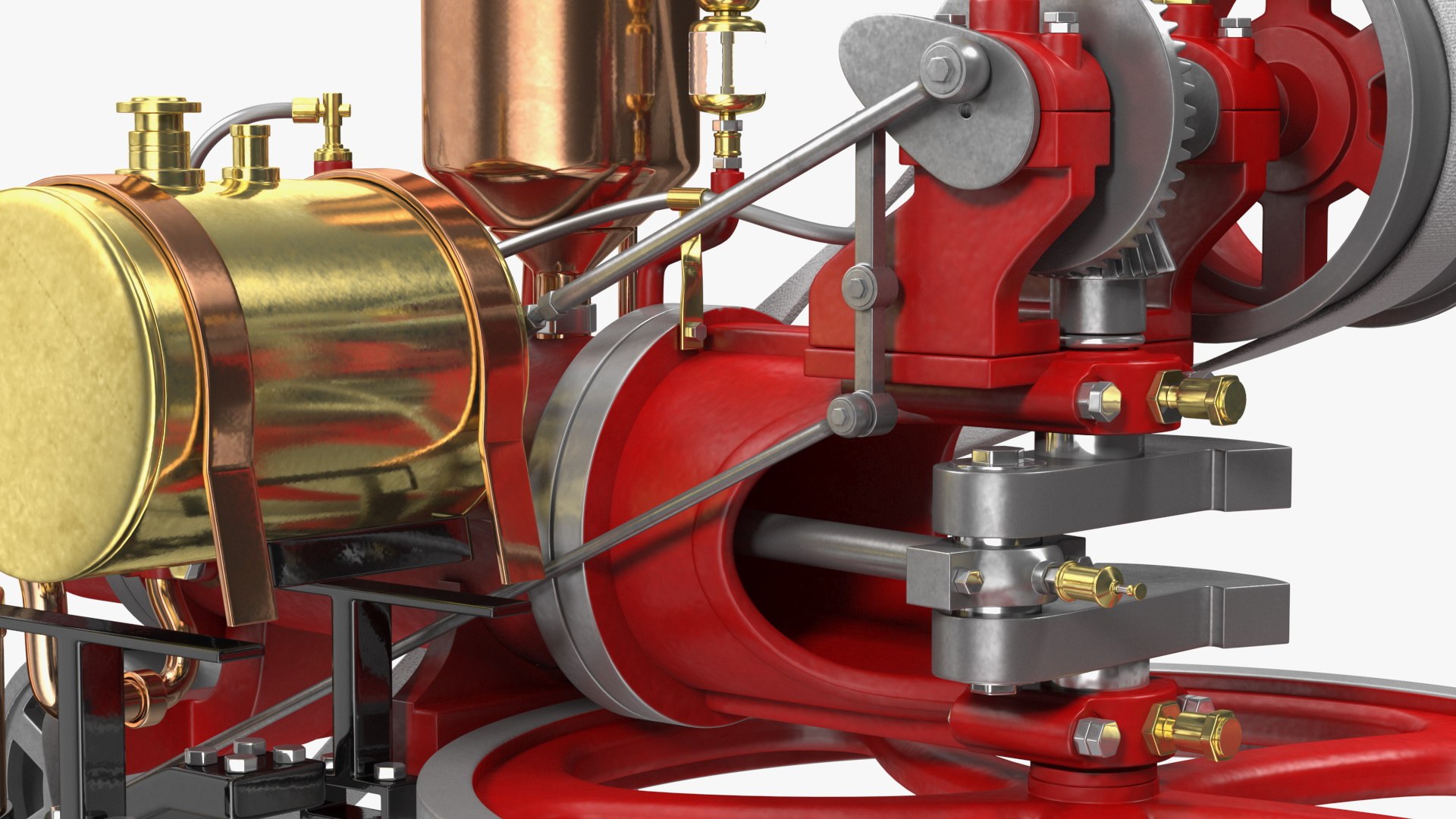 Two-stroke piston engine 3D model - TurboSquid 1508960