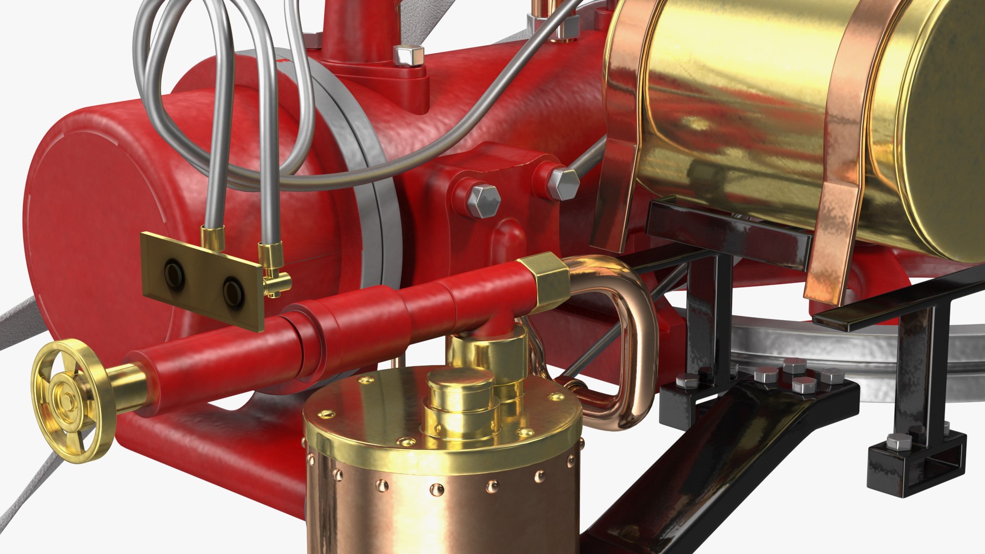 Two-stroke piston engine 3D model - TurboSquid 1508960