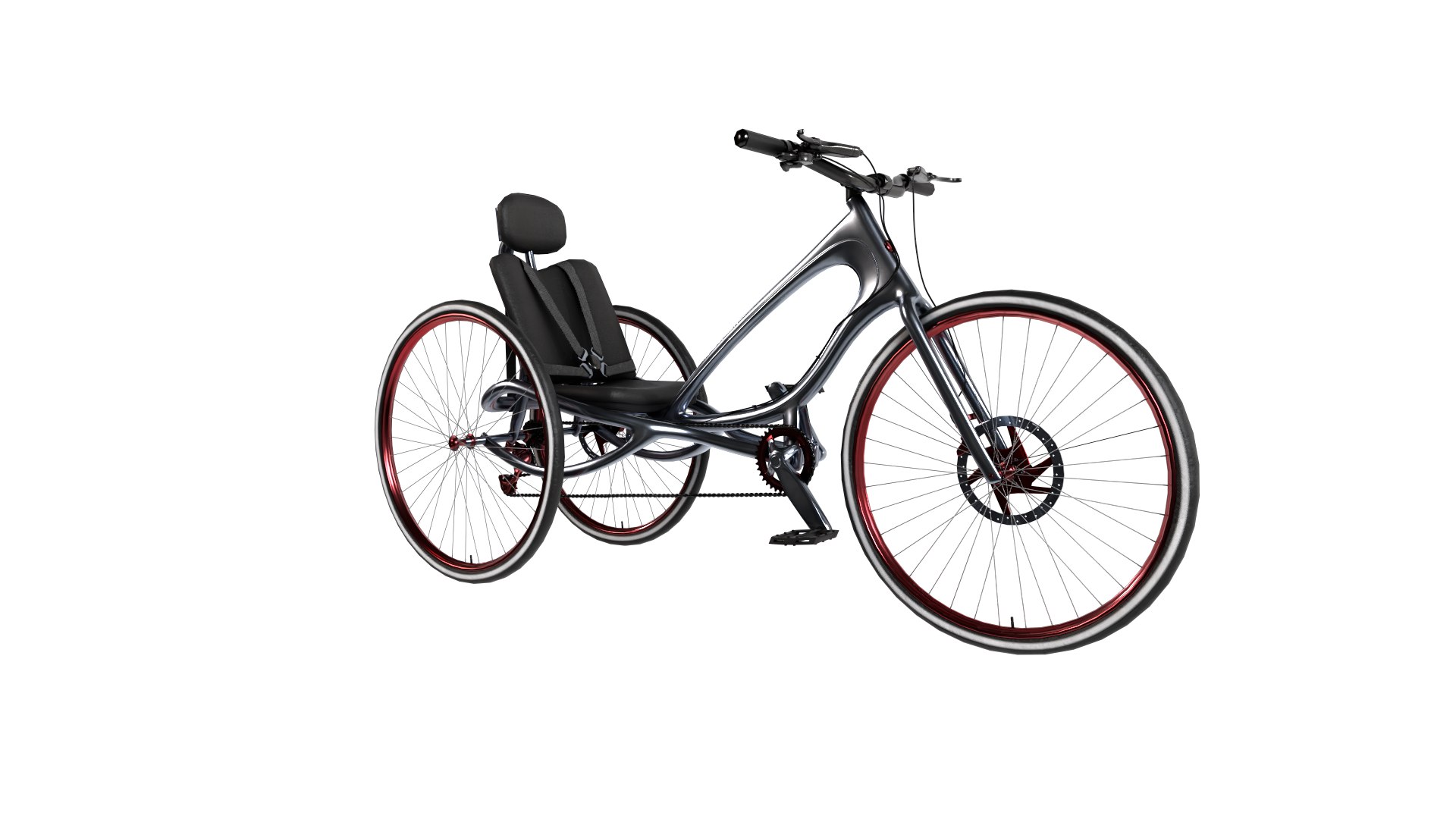 Handcycle 3D Model - TurboSquid 2414526