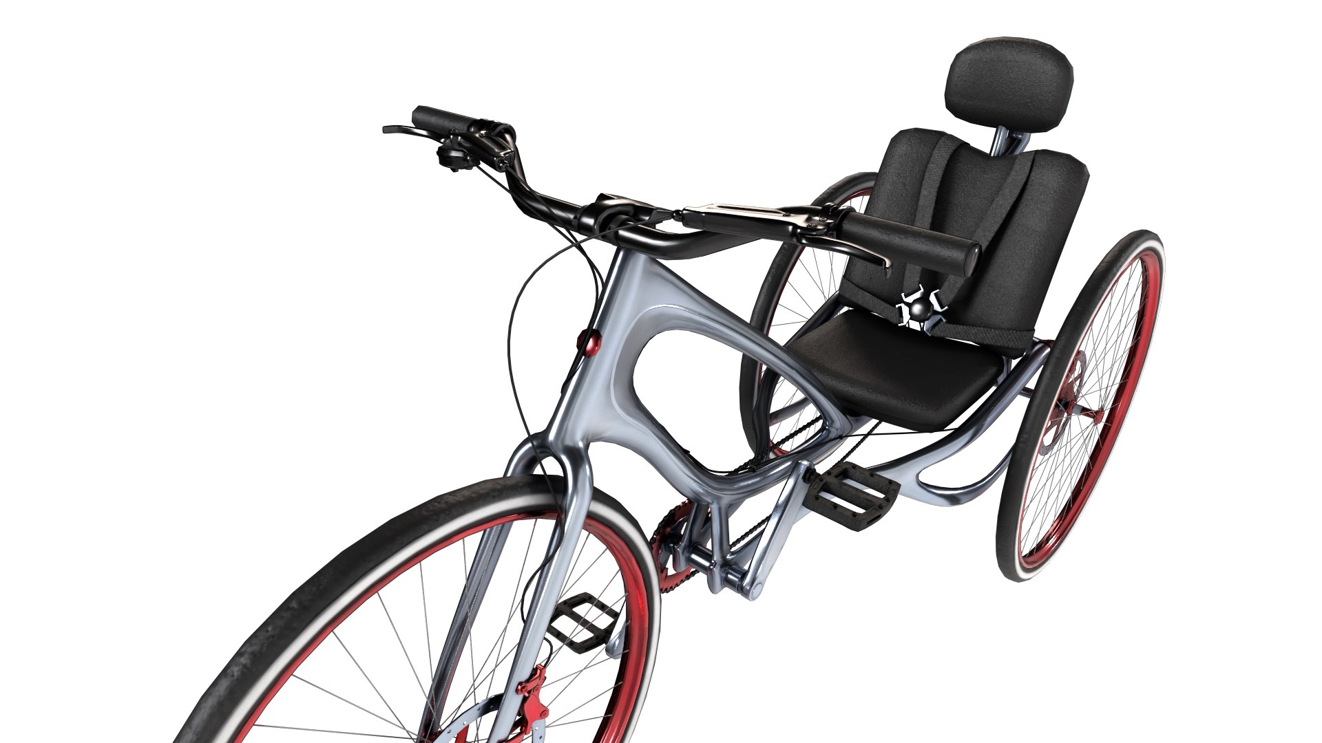Handcycle 3D Model - TurboSquid 2414526