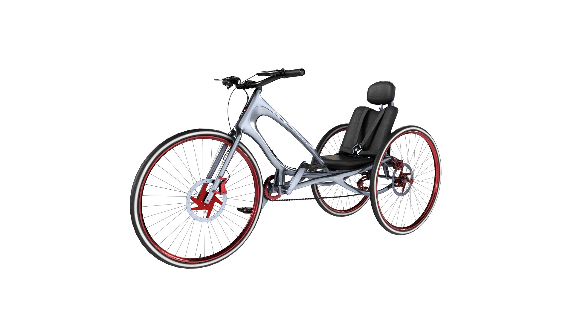 Handcycle 3D Model - TurboSquid 2414526