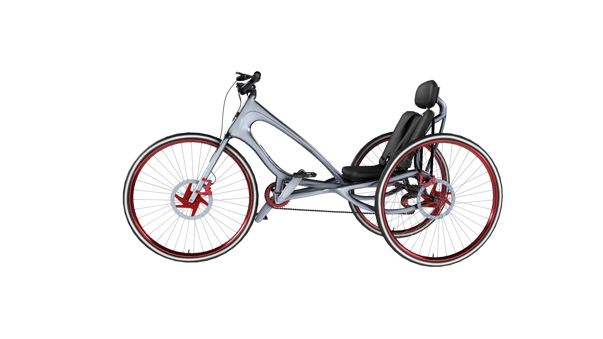 Handcycle 3D Model - TurboSquid 2414526