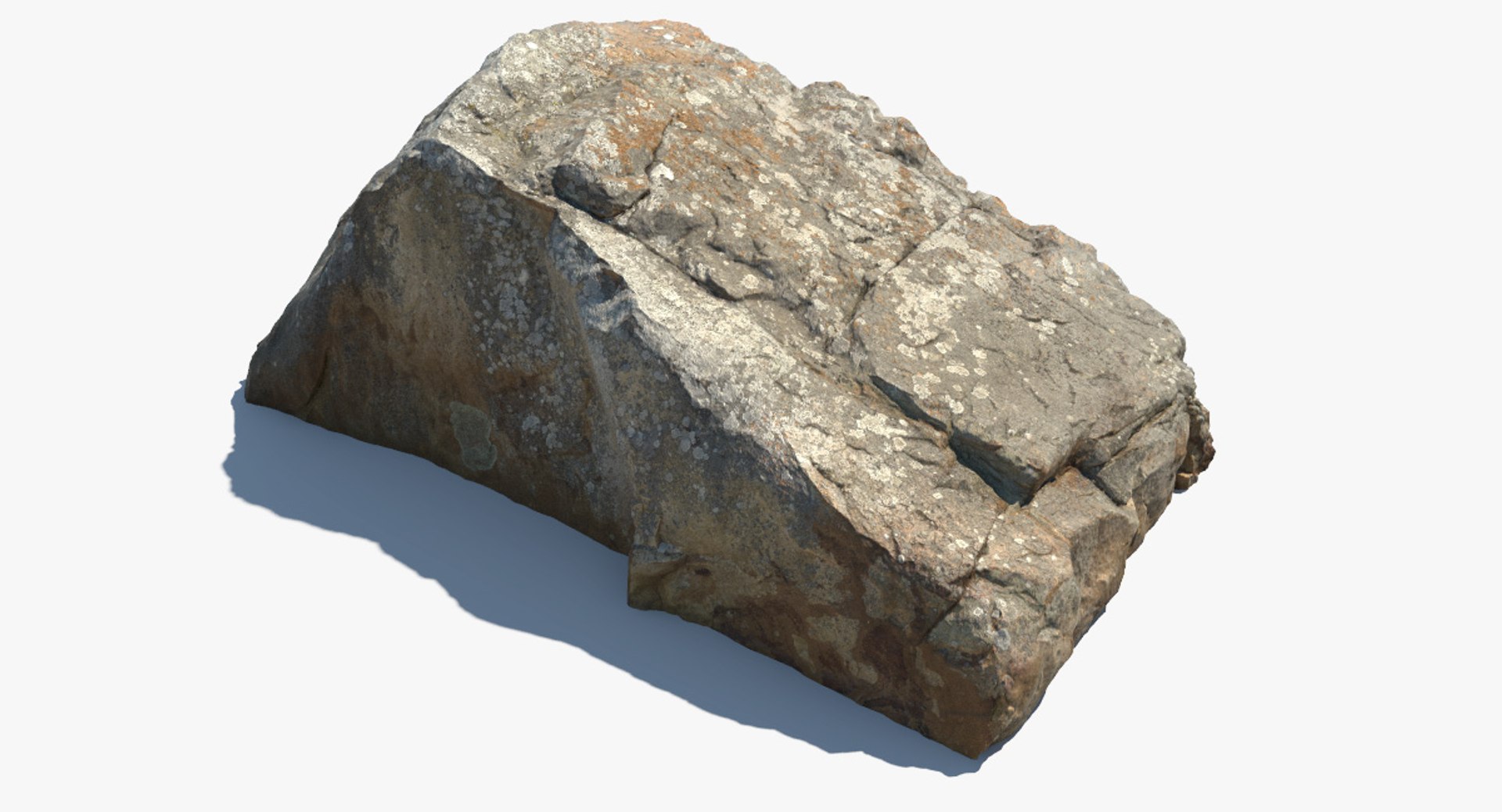 3d Model Scan Rock