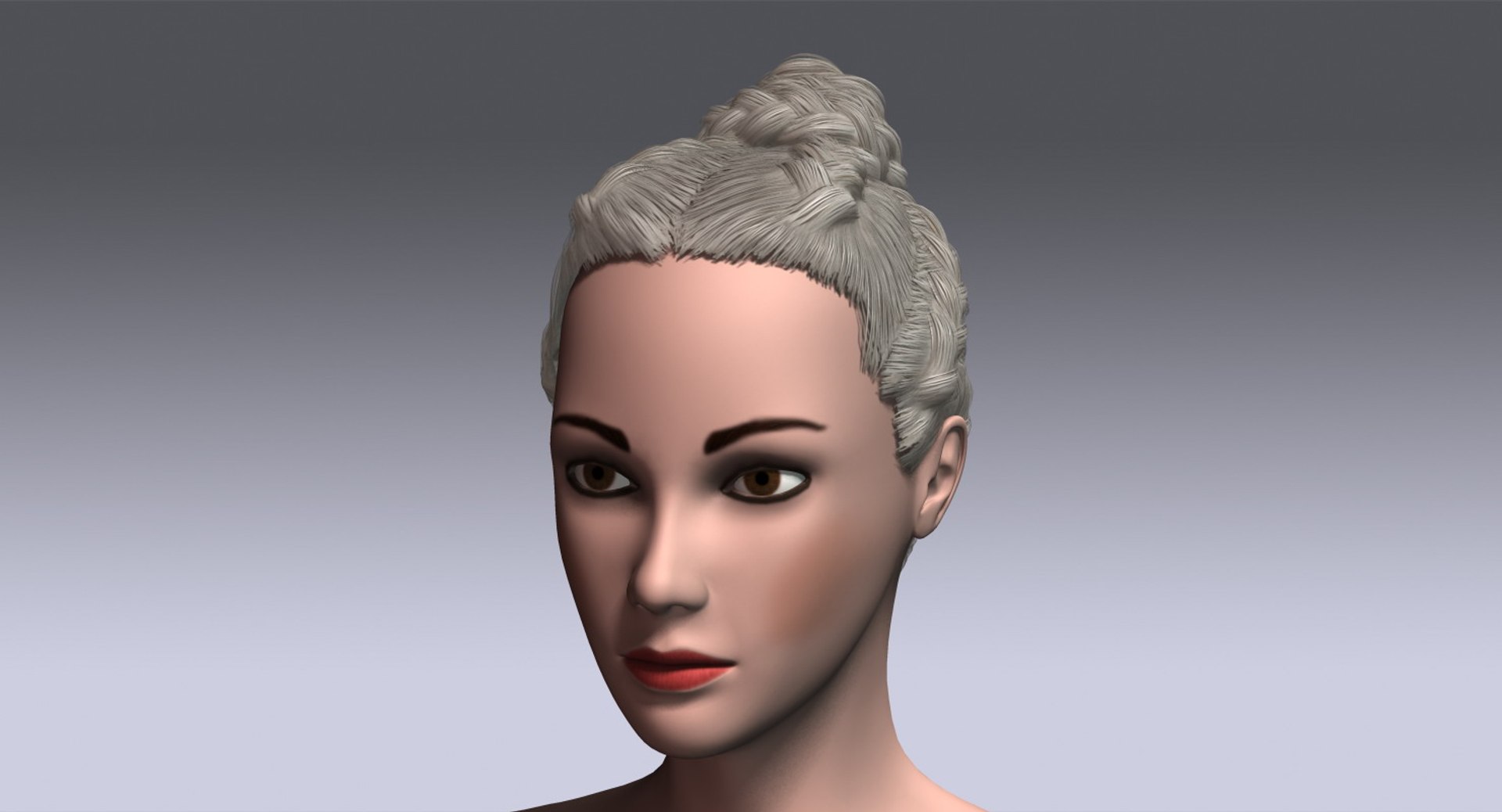 3D Hairstyle 37 Hair - TurboSquid 1433263