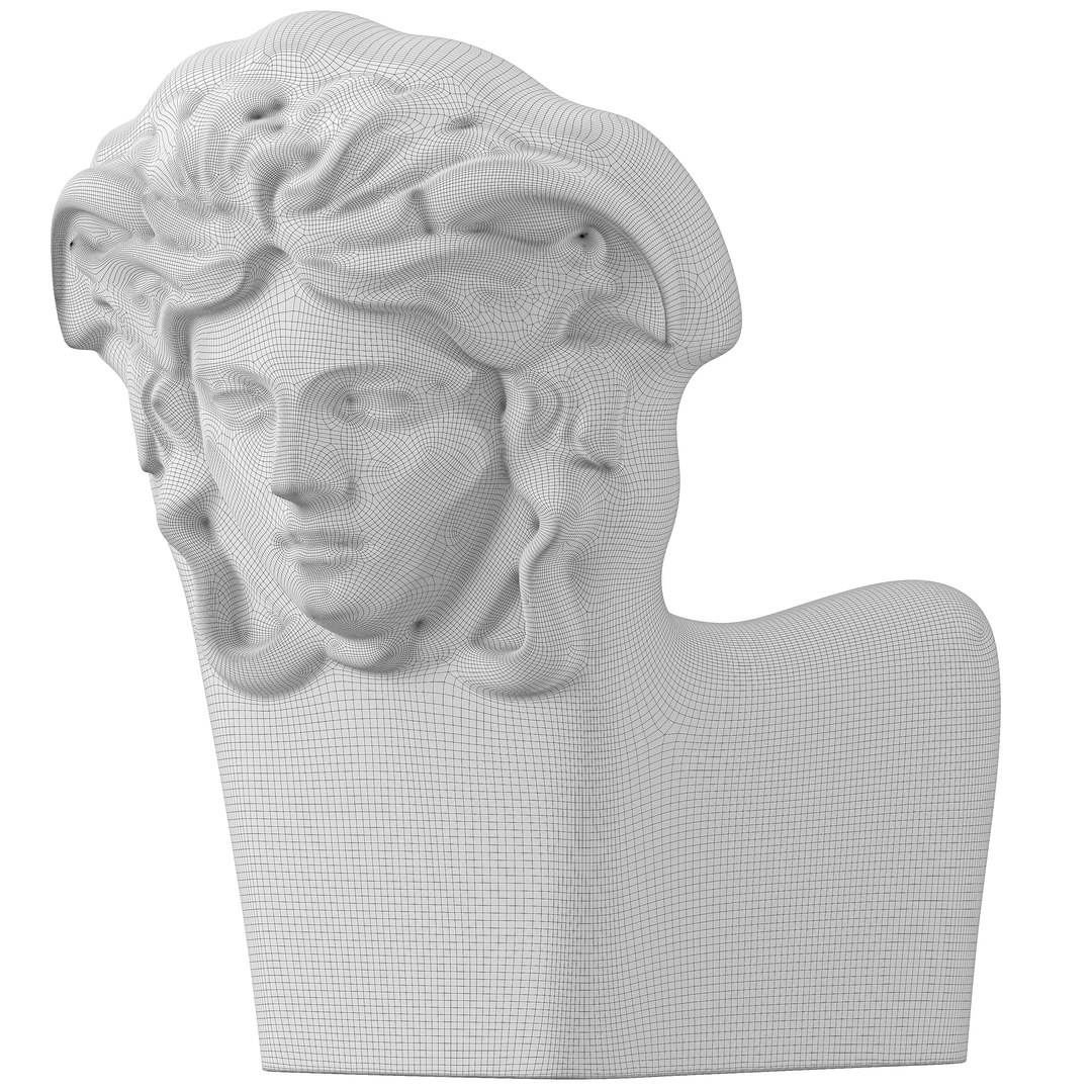 Versace Home Pop Medusa Chair Model - TurboSquid 2110894