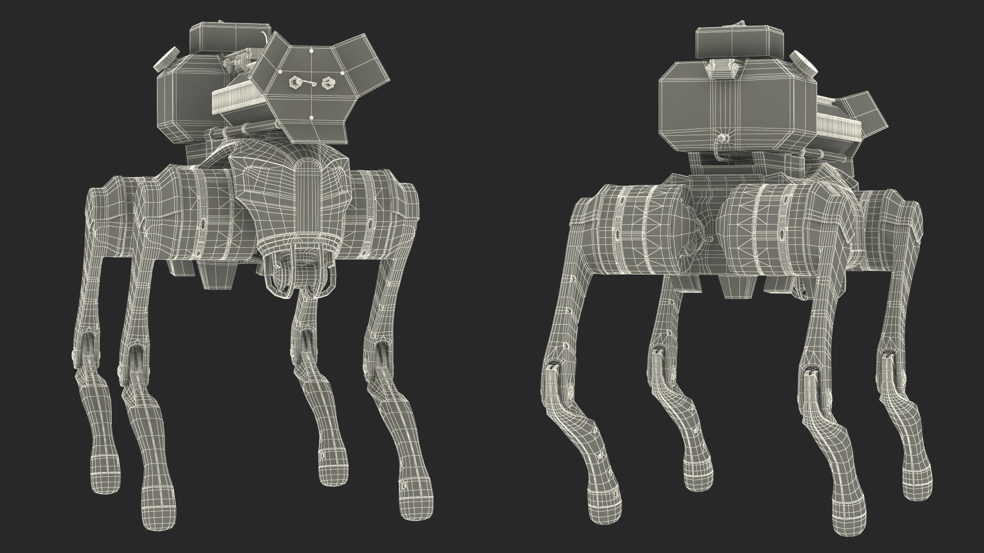 3D Thermonator Robot Dog Rigged - TurboSquid 2425708