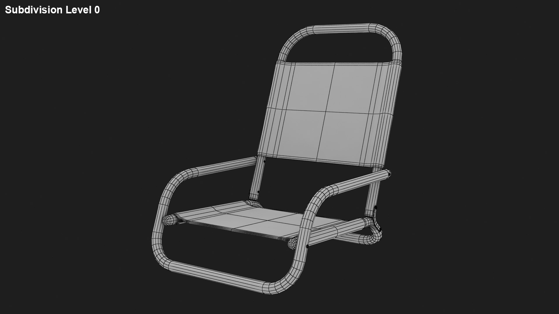 3D Model Beach Chair - TurboSquid 917887