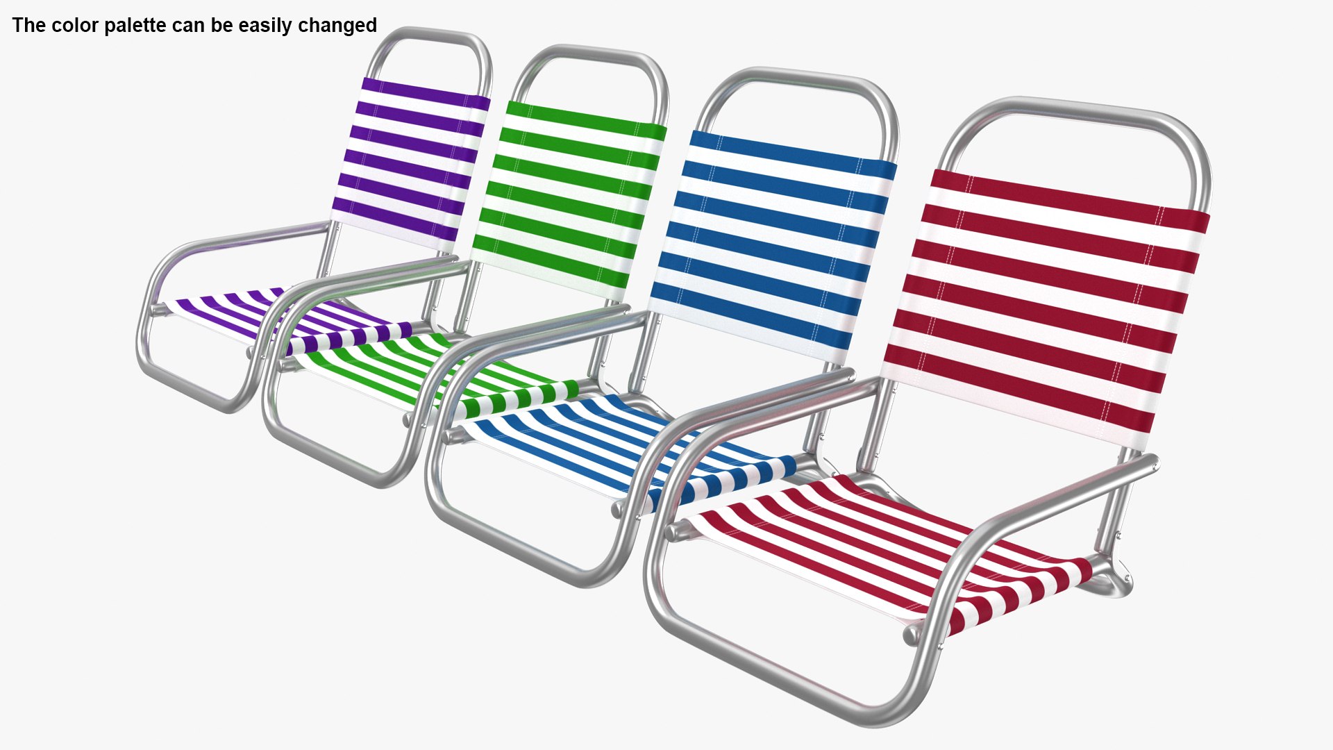 3D Model Beach Chair - TurboSquid 917887