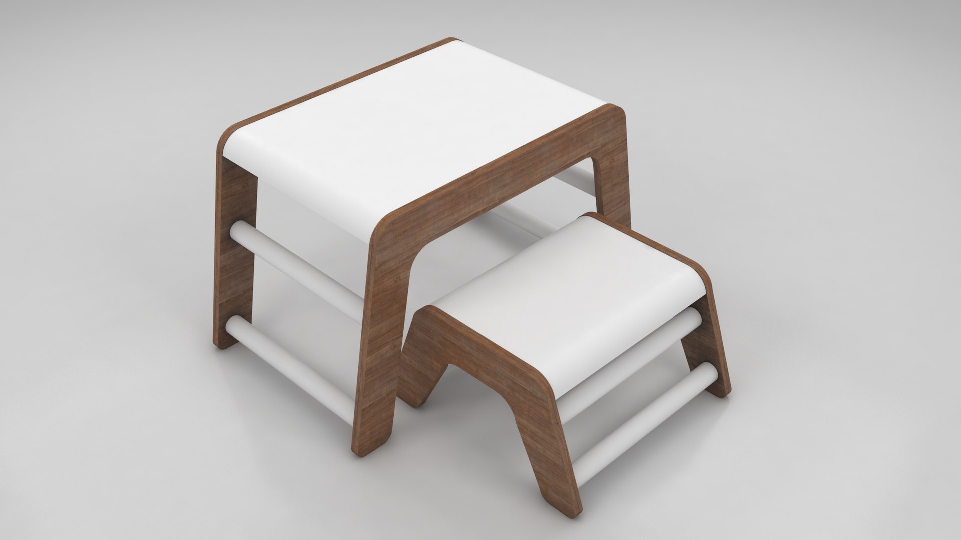 Children Activity Table & Chair – High Quality 3D Models (Bundle) 3D ...