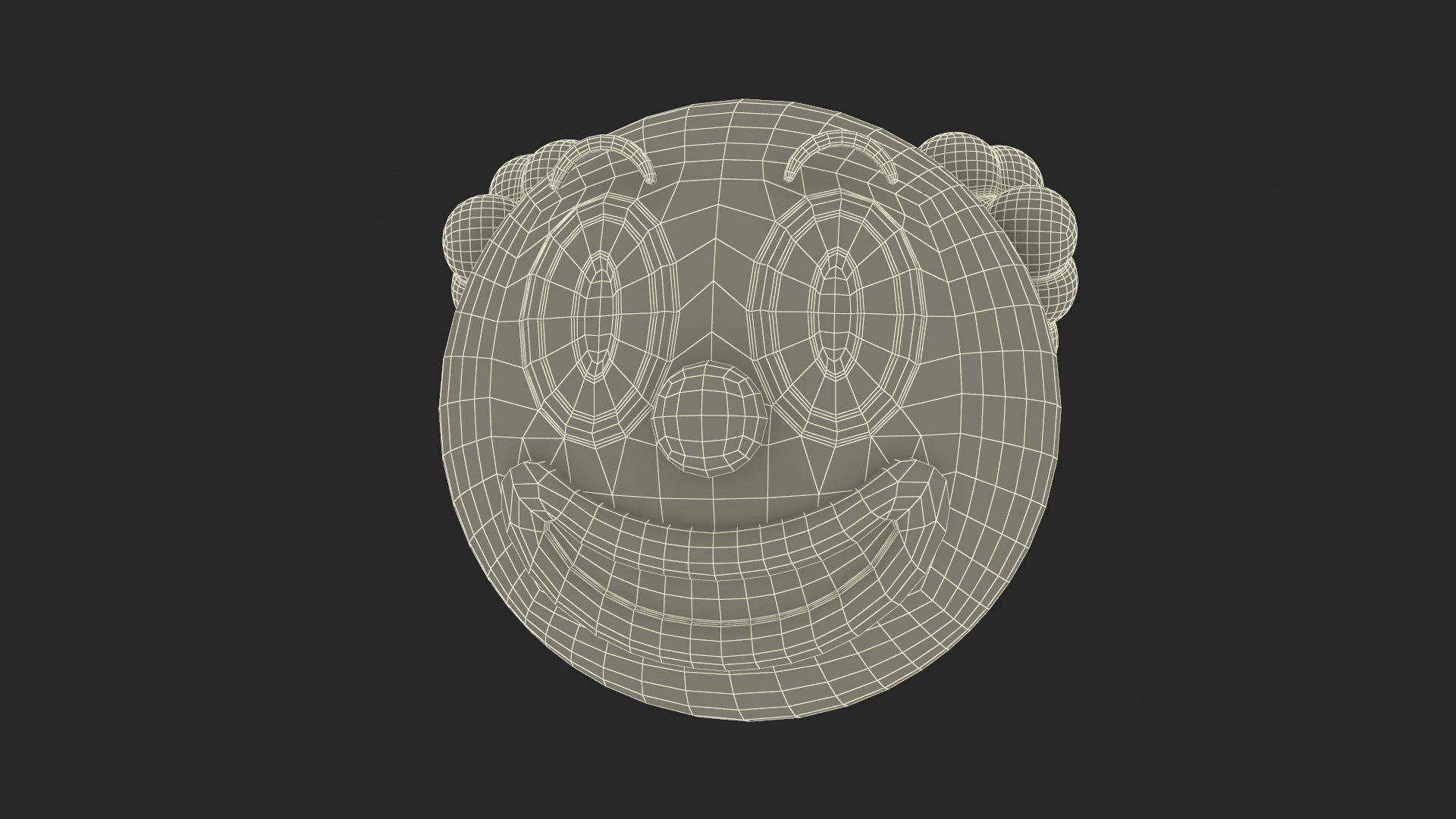 Emoji Clown Face 3D Model - TurboSquid 2239278