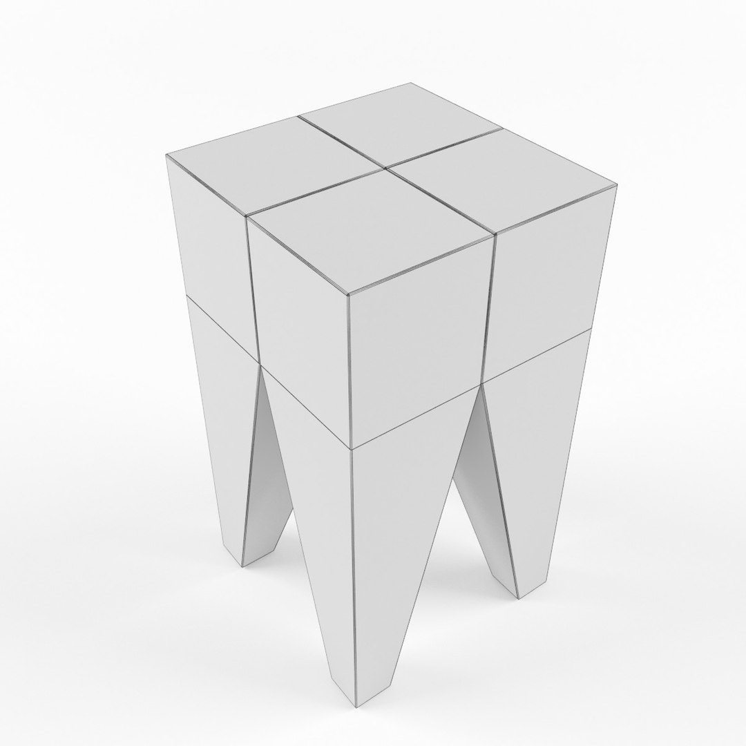 Table Log 3D Model - TurboSquid 1153386