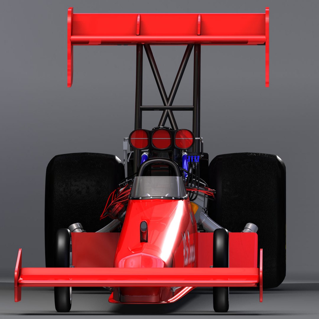 3d fuel dragster