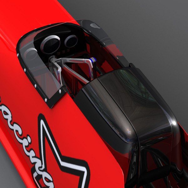3d fuel dragster